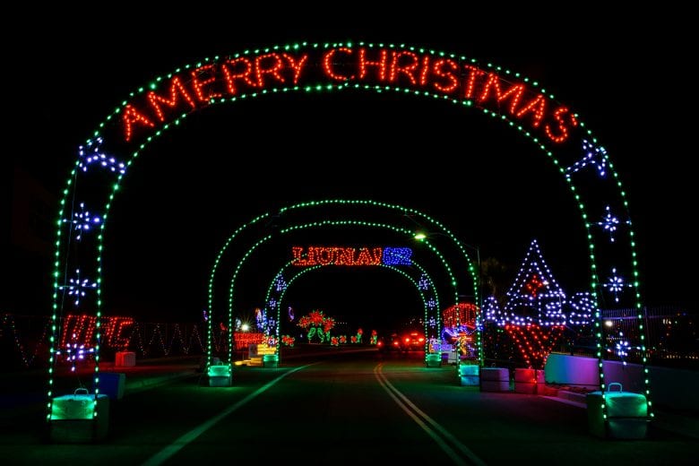 Holiday decorations light up NASCAR tracks | NASCAR