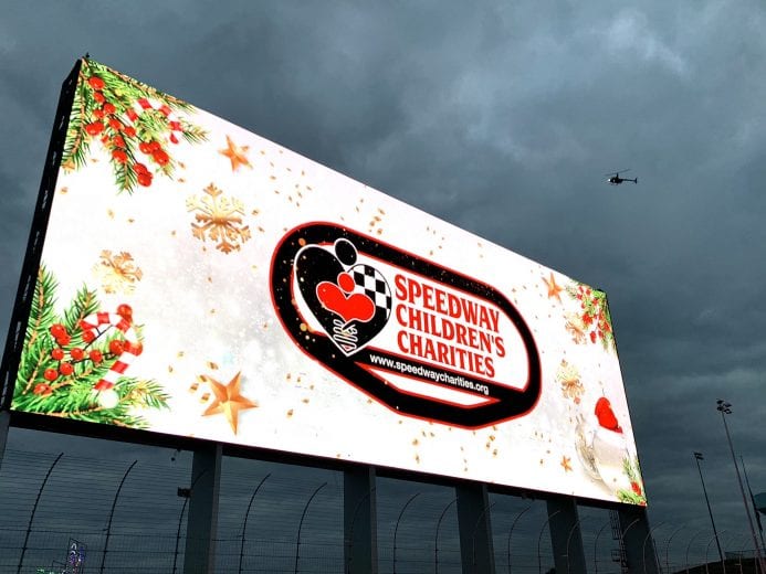 Holiday decorations light up NASCAR tracks | NASCAR