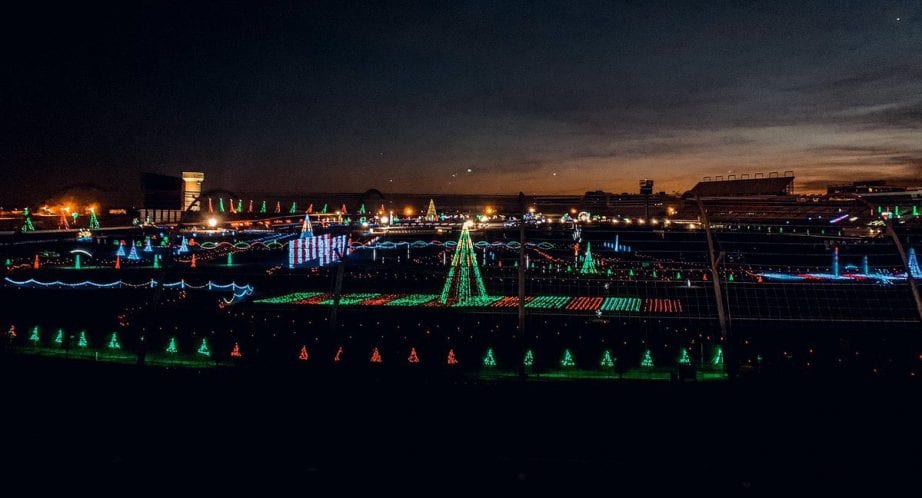 Holiday decorations light up NASCAR tracks | NASCAR