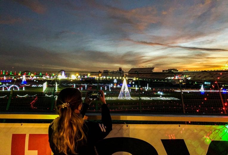 Holiday decorations light up NASCAR tracks | NASCAR