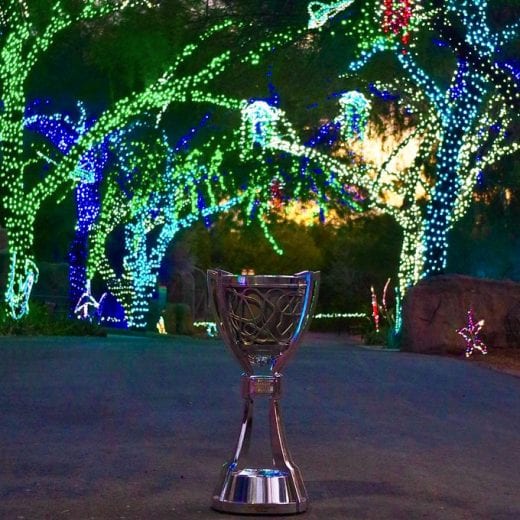 Holiday decorations light up NASCAR tracks | NASCAR