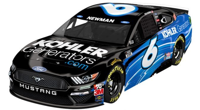Kohler Generators joins Roush Fenway Racing, Ryan Newman | NASCAR