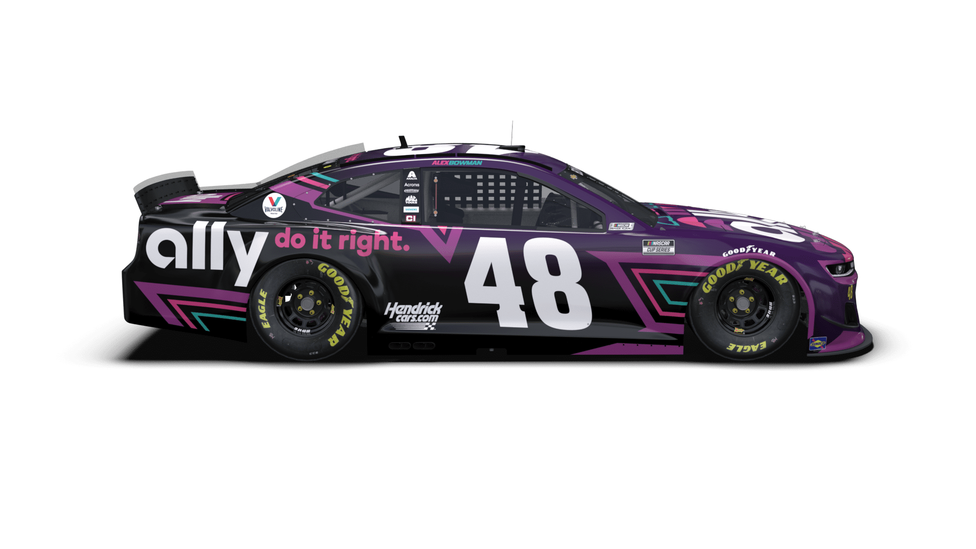 Every angle of Alex Bowman’s 2021 No. 48 Ally Chevrolet | NASCAR