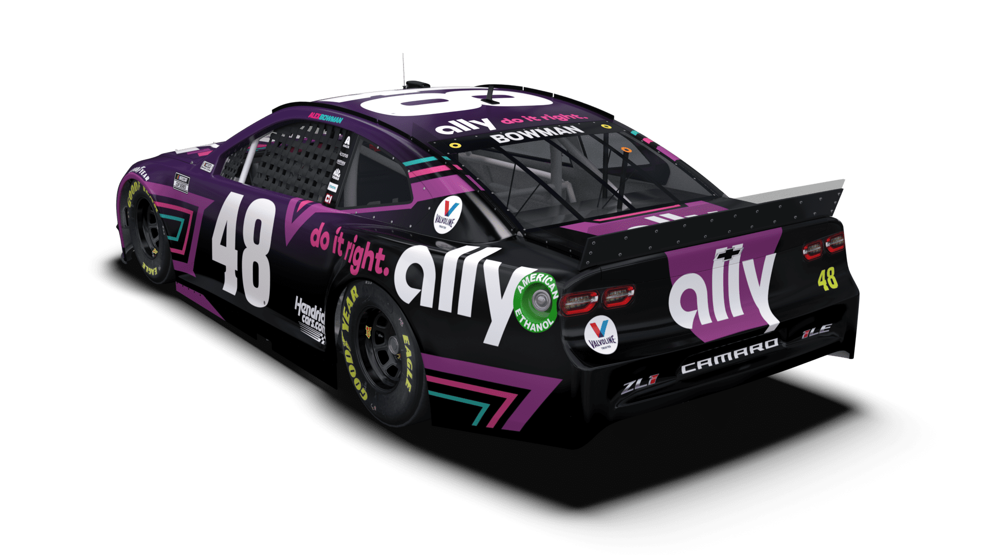 Every angle of Alex Bowman’s 2021 No. 48 Ally Chevrolet | NASCAR