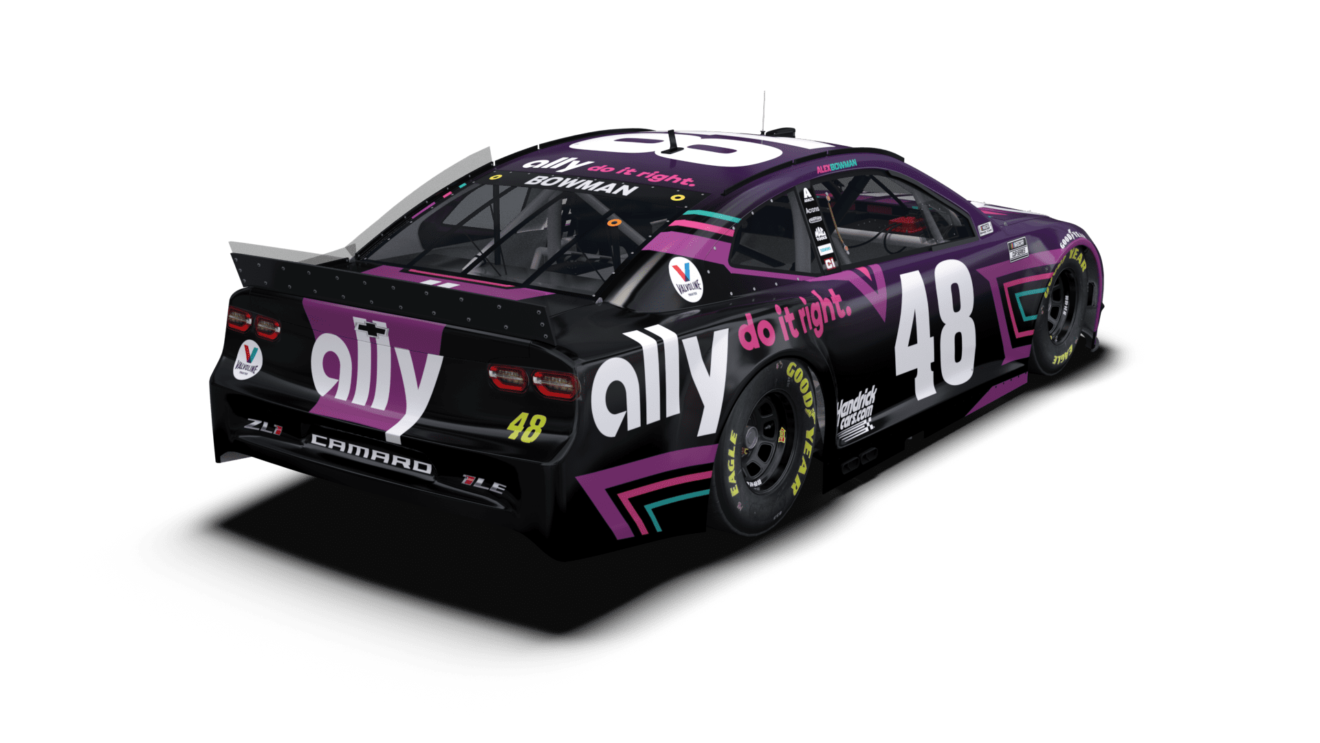 Every angle of Alex Bowman’s 2021 No. 48 Ally Chevrolet | NASCAR