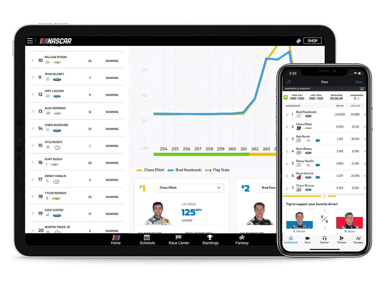 NASCAR Live - Ways To Follow | NASCAR.com