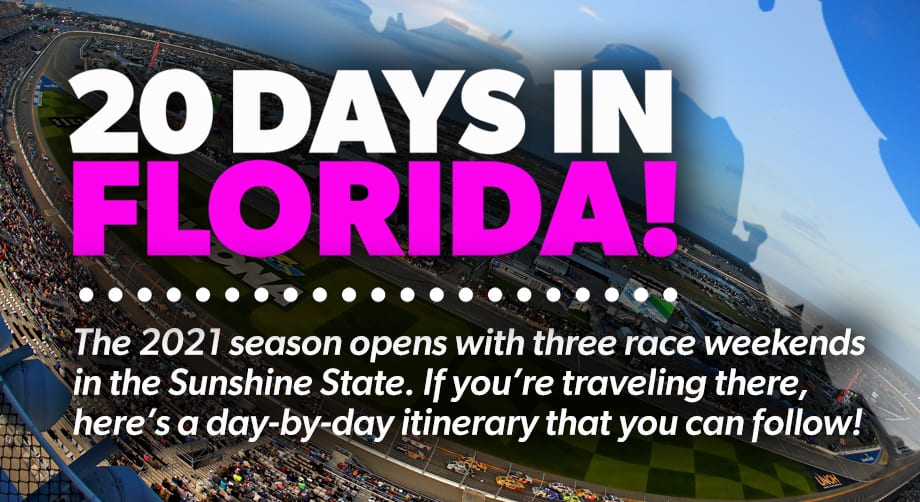 @nascarcasm: How to spend 20 days in Florida | NASCAR