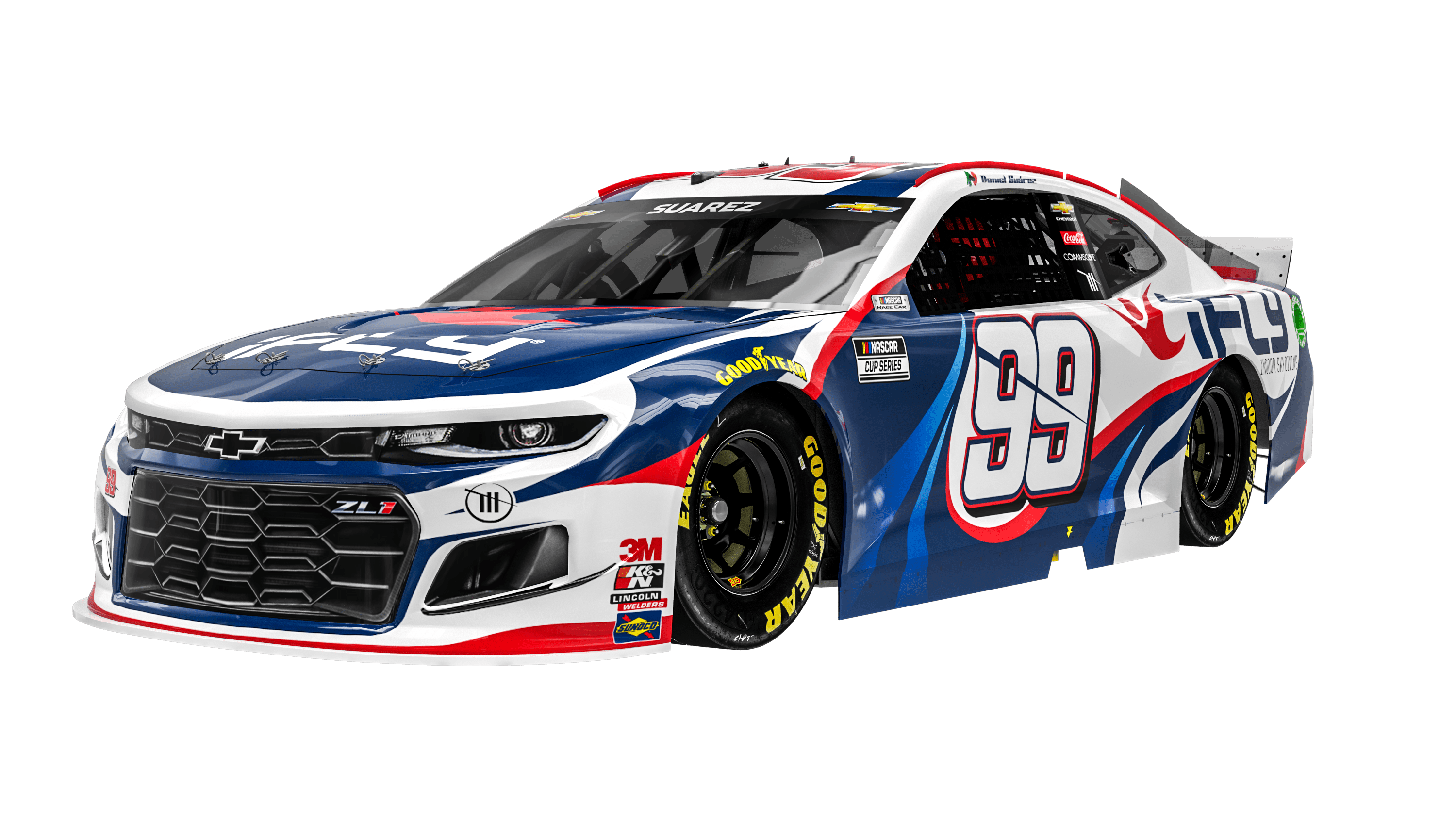 Daniel Suarez's Trackhouse Racing Team paint schemes | NASCAR