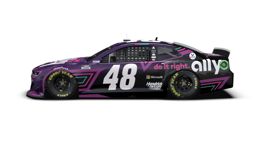 Every angle of Alex Bowman’s 2021 No. 48 Ally Chevrolet | NASCAR