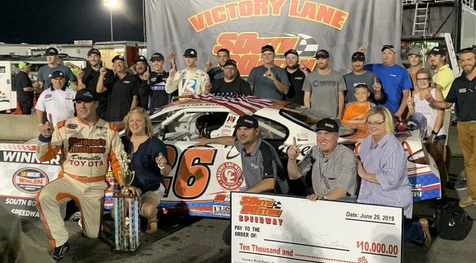 Peyton Sellers Holds Off Lee Pulliam For Win at South Boston Speedway ...