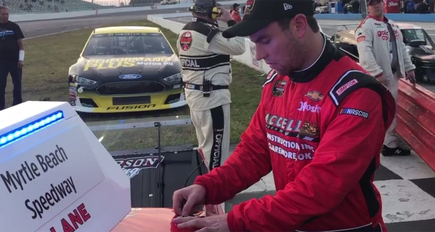 Jon McKennedy Breaks Through For First Win - Official Site Of NASCAR