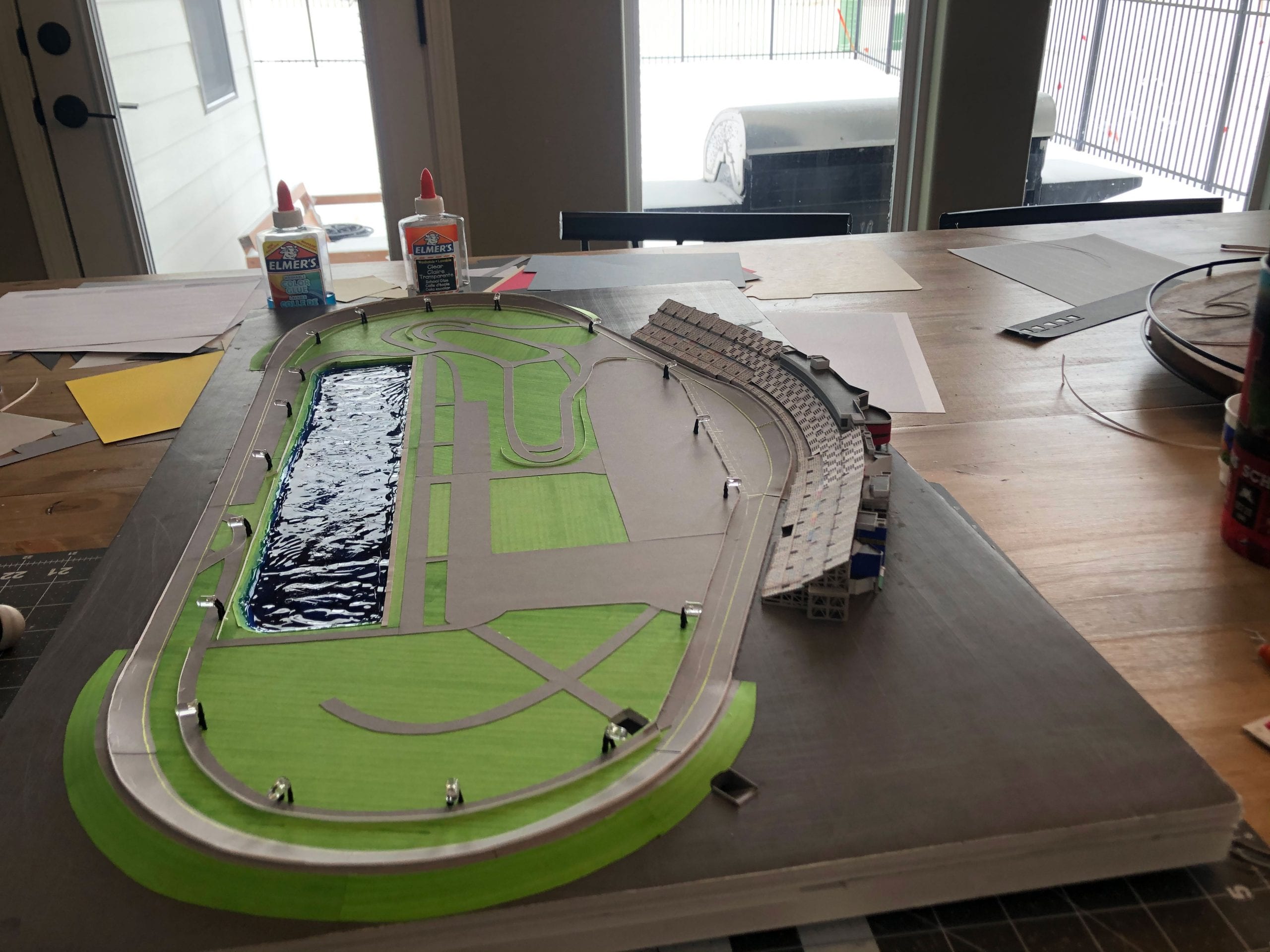 Paper stadium: Daytona like you've never seen before | NASCAR