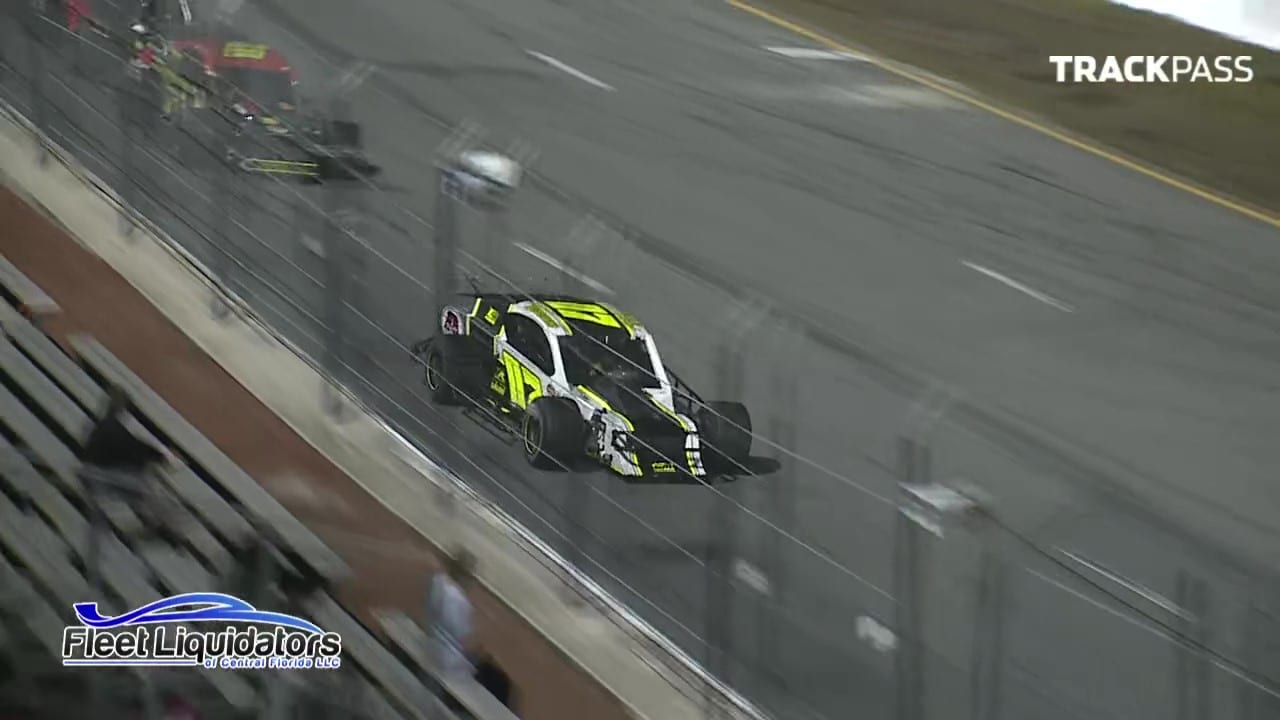 Patrick Emerling Takes Modified Checkers - Official Site Of NASCAR