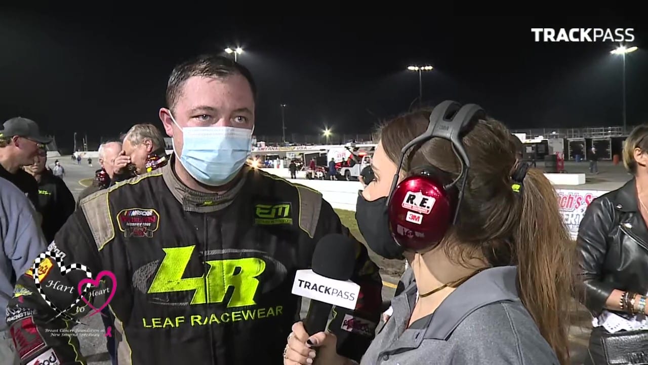 Patrick Emerling: 'The track just threw us for a loop there ...