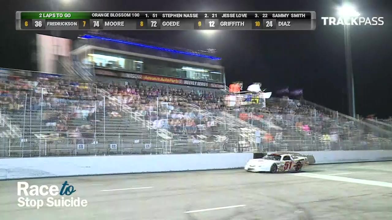 Stephen Nasse Takes Checkers To Win Orange Blossom 100 | Official Site ...