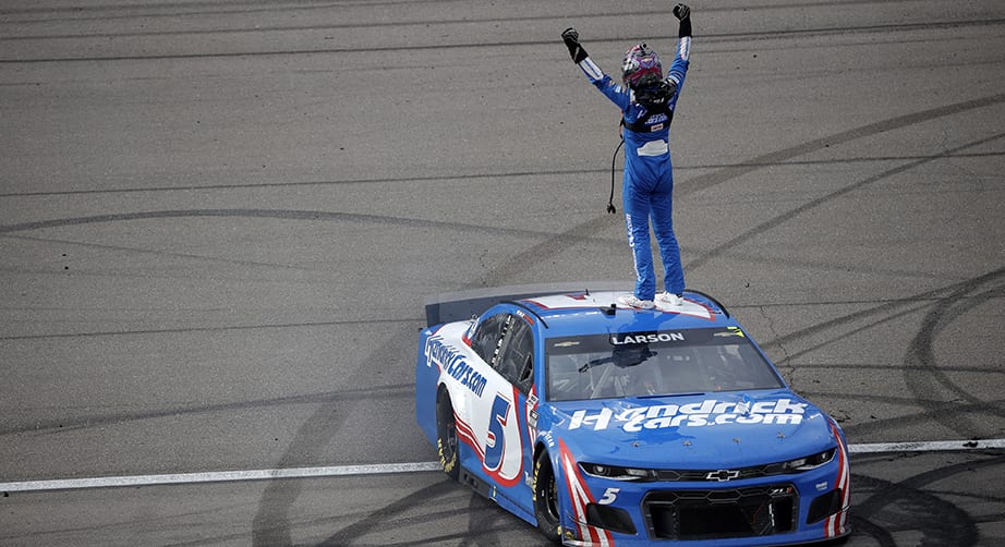 Recap: Kyle Larson clinches Cup Series win at Las Vegas | NASCAR