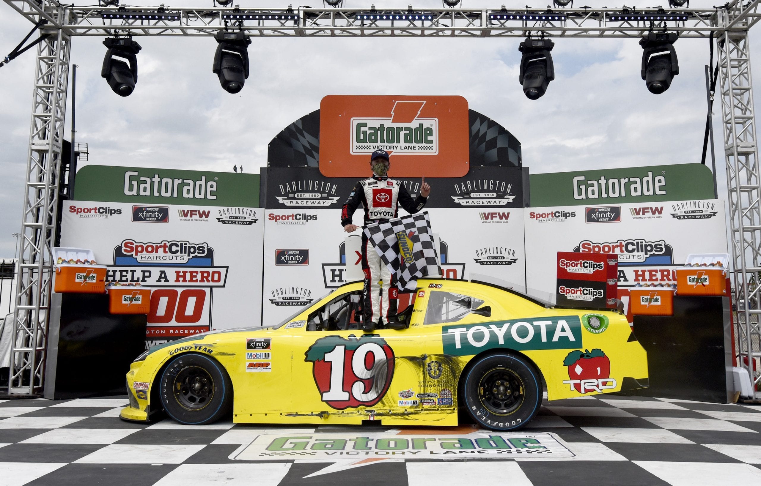 @nascarcasm: Why a green race car is good luck | NASCAR