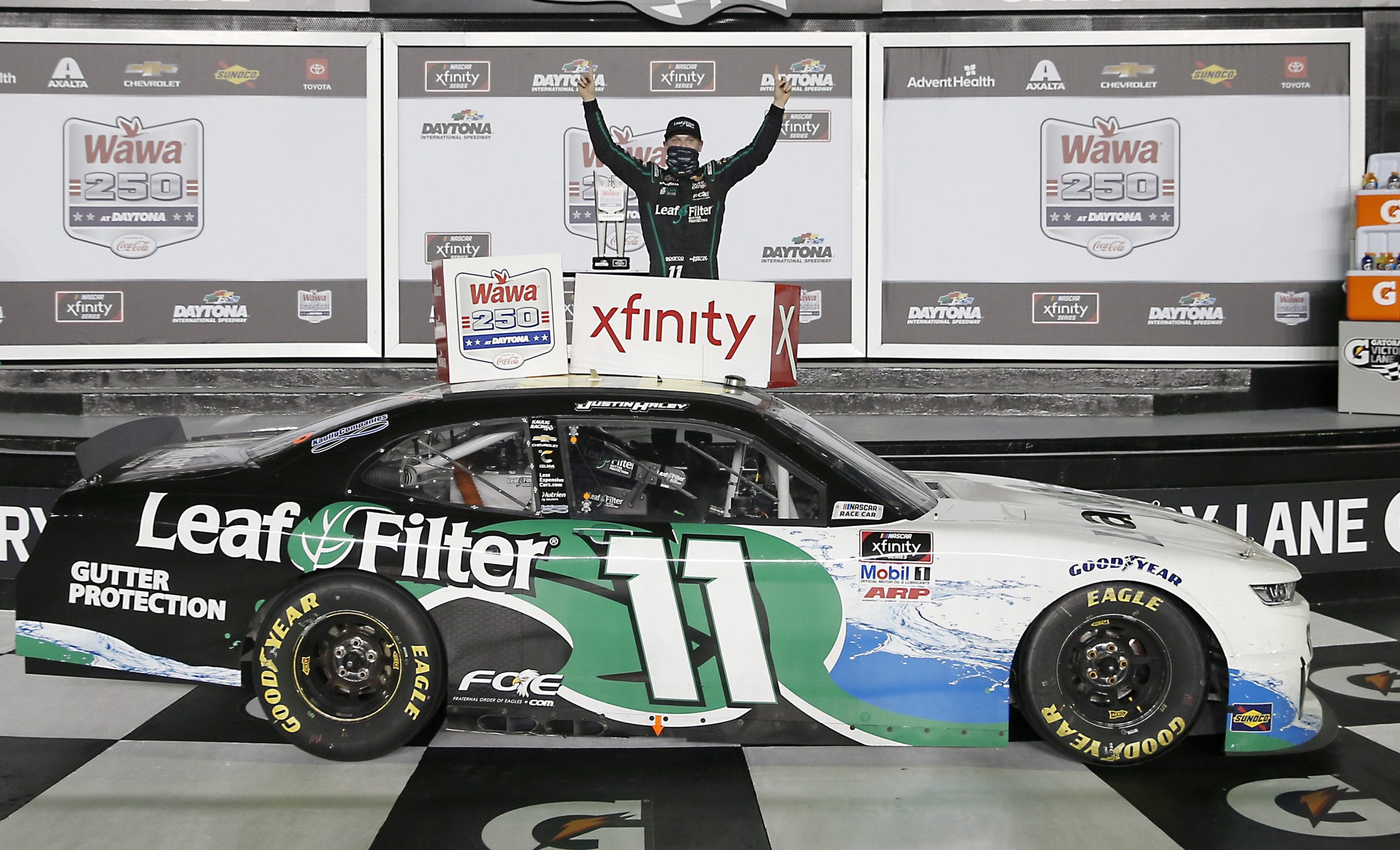 @nascarcasm: Why a green race car is good luck | NASCAR