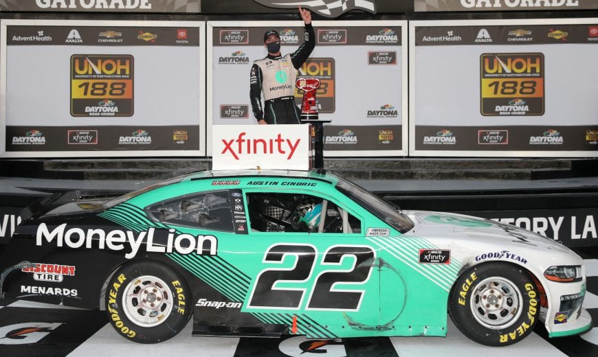 @nascarcasm: Why a green race car is good luck | NASCAR