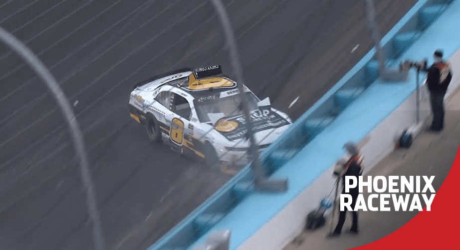 Josh Berry wrecks late, makes contact with wall at Phoenix | NASCAR