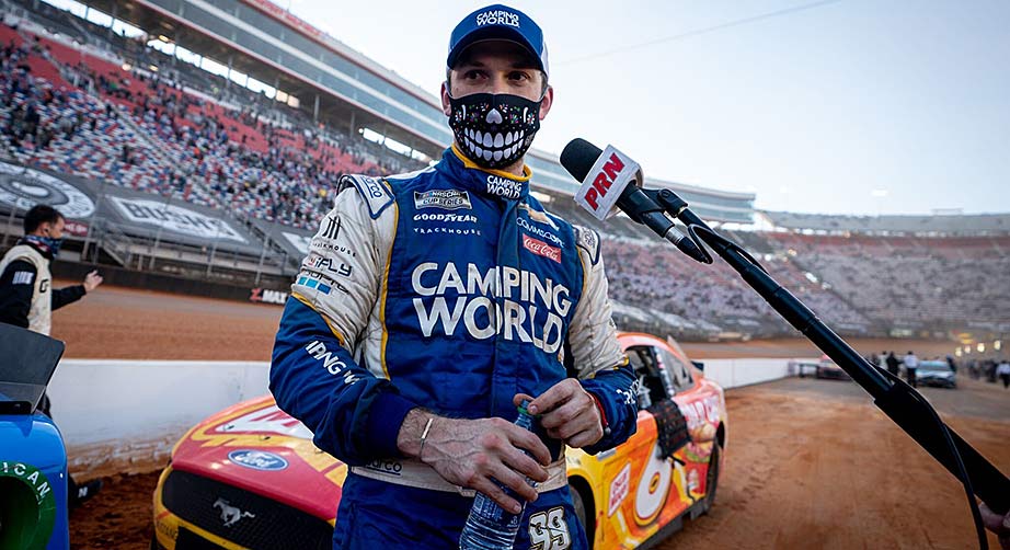 Daniel Suarez gives Trackhouse its first top five on Bristol dirt | NASCAR