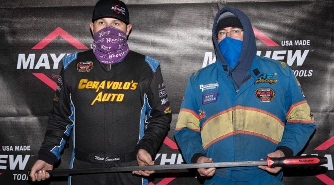 QUALIFYING: Matt Swanson earns first Mayhew Tools Pole at Stafford ...