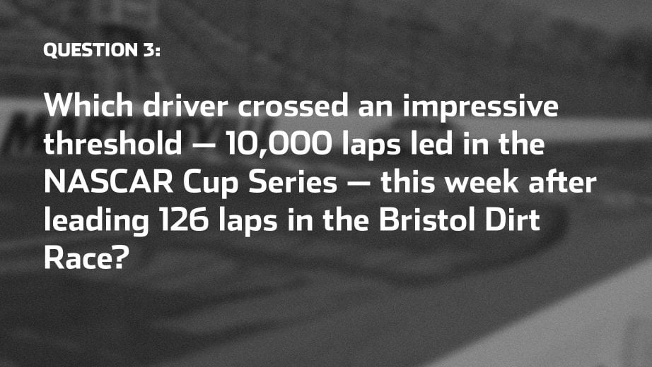 Race Day News Trivia: Off-Week Edition | NASCAR