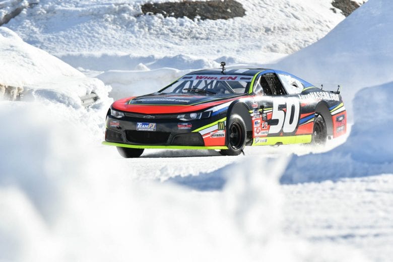 Whelen Euro test on ice - Official Site Of NASCAR