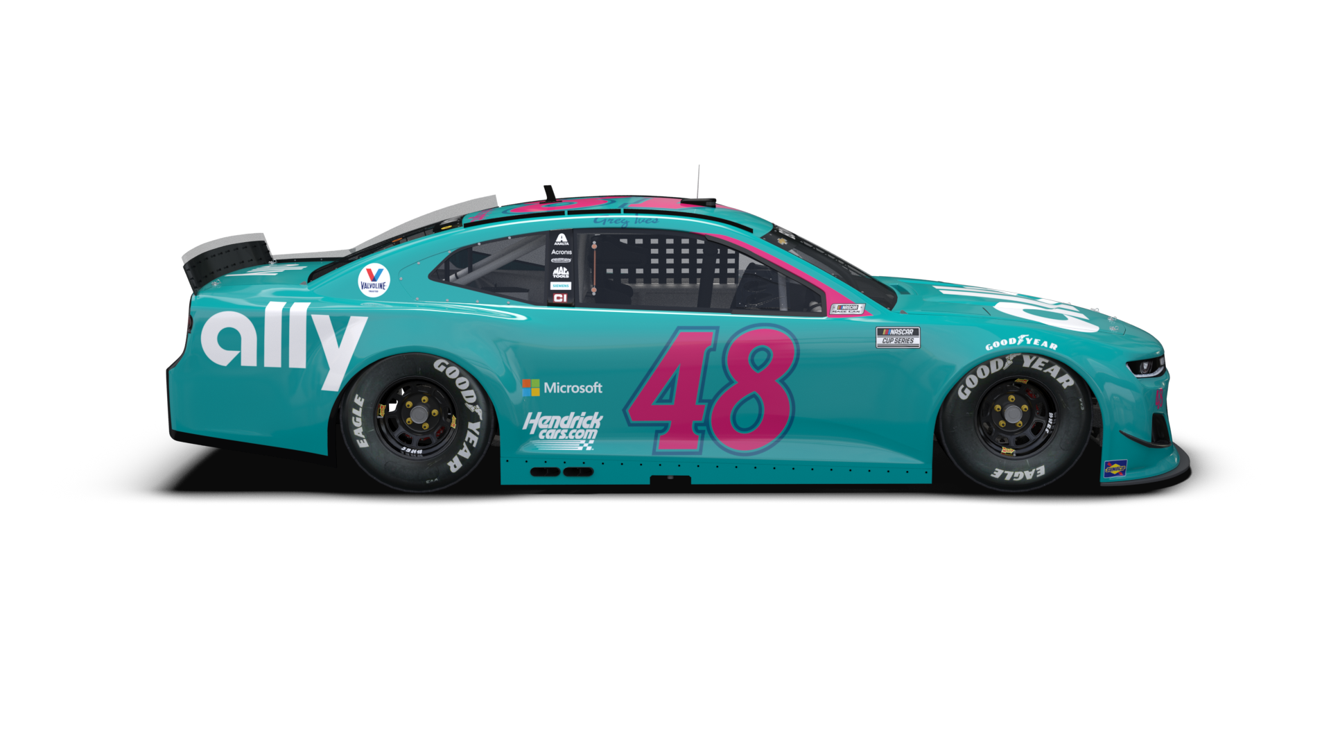 Alex Bowman's No. 48 Darlington Throwback Chevrolet | NASCAR Alex Bowman's No. 48 Darlington Throwback Chevrolet | NASCAR