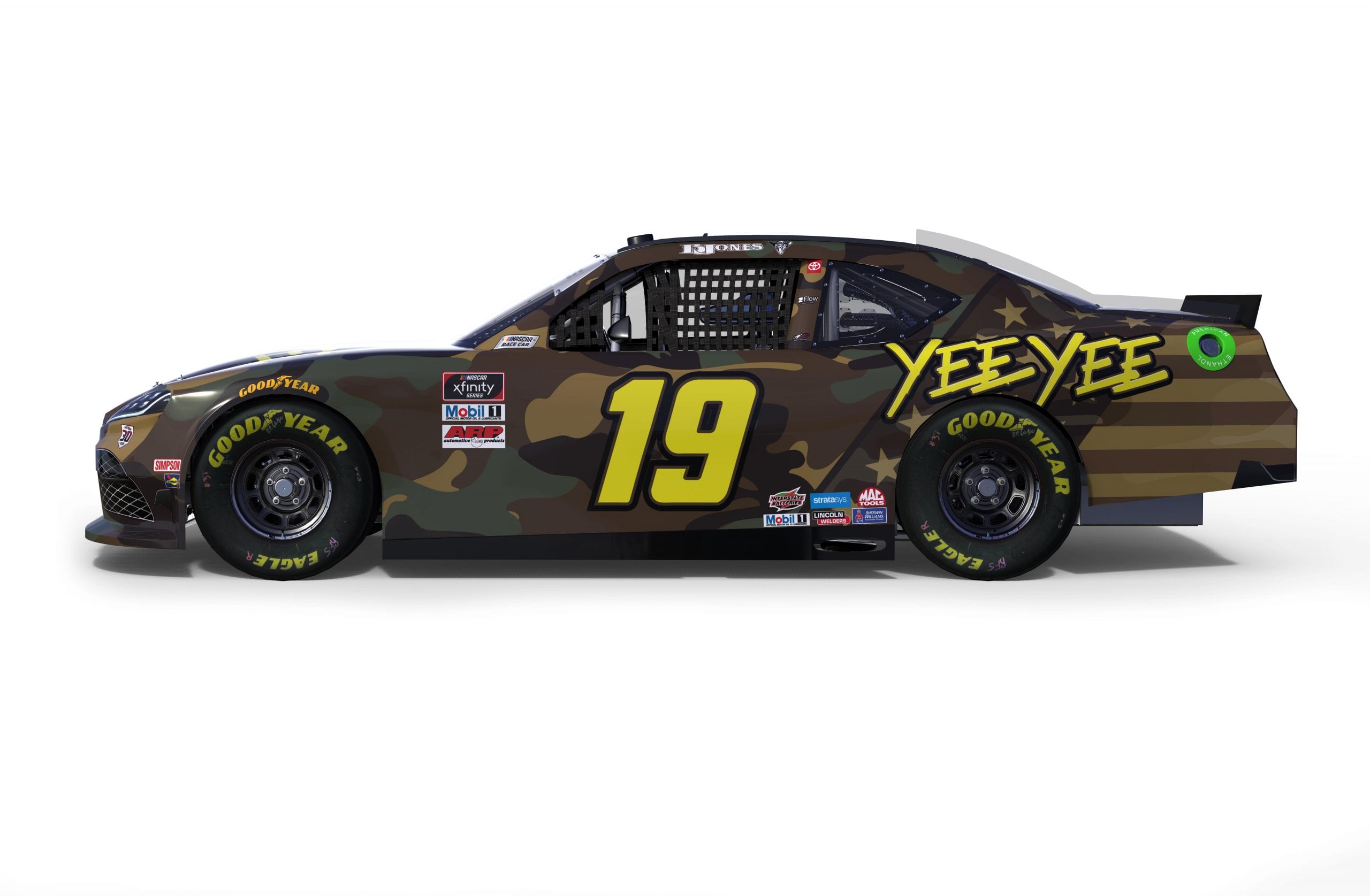 First look: New sponsor, paint scheme for Brandon Jones | NASCAR