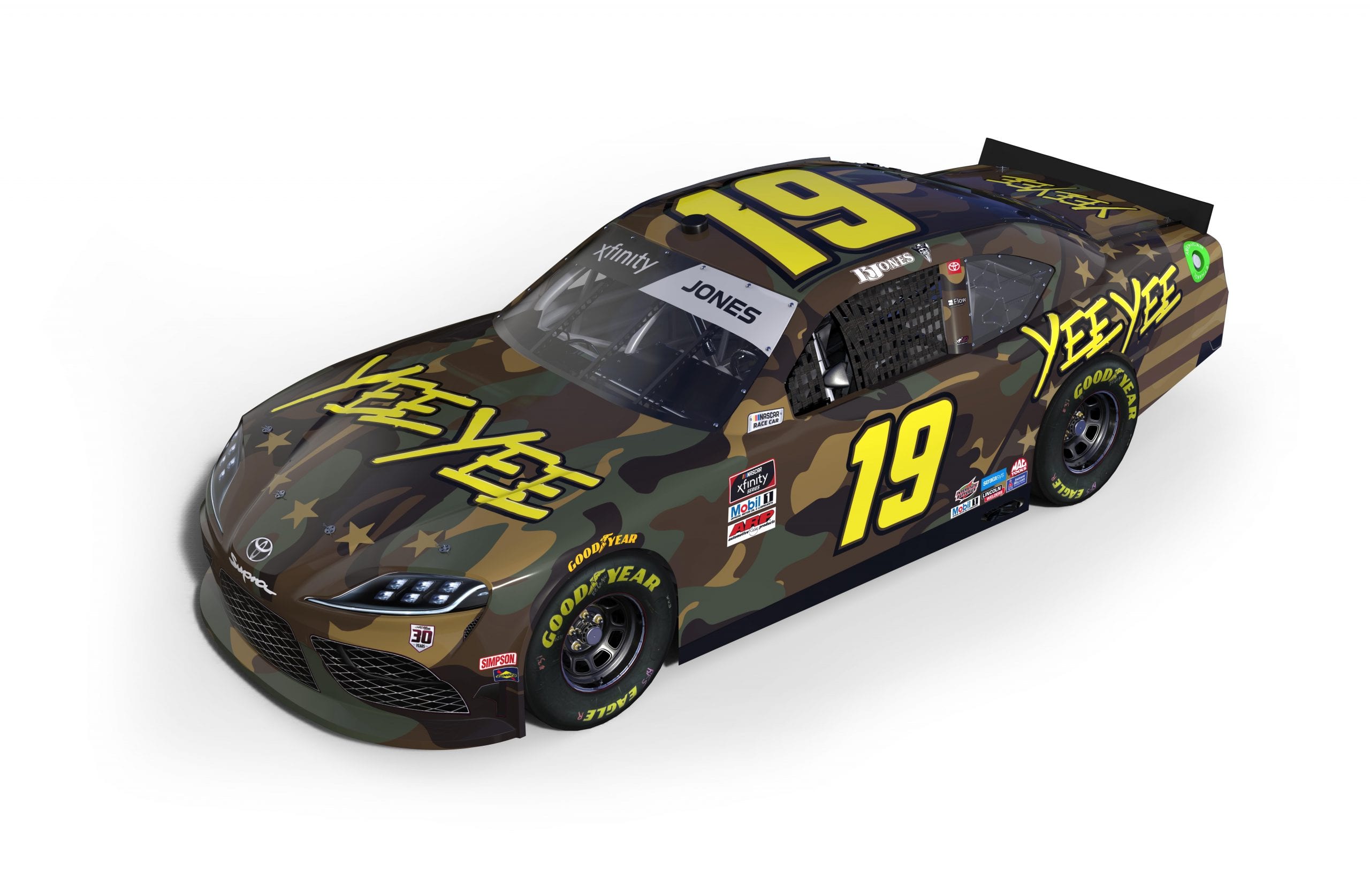 First look: New sponsor, paint scheme for Brandon Jones | NASCAR