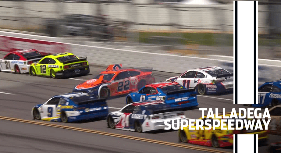 Stage 1 crash sends Logano tumbling at Talladega | NASCAR