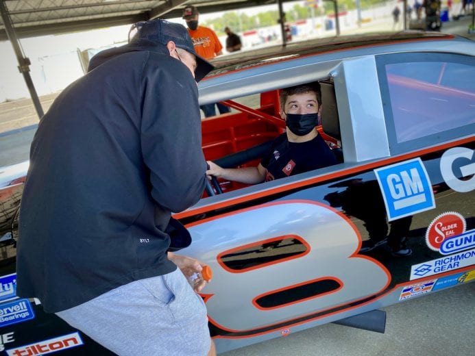 Dale Earnhardt's Chevy Nova at Darlington throwback weekend | NASCAR