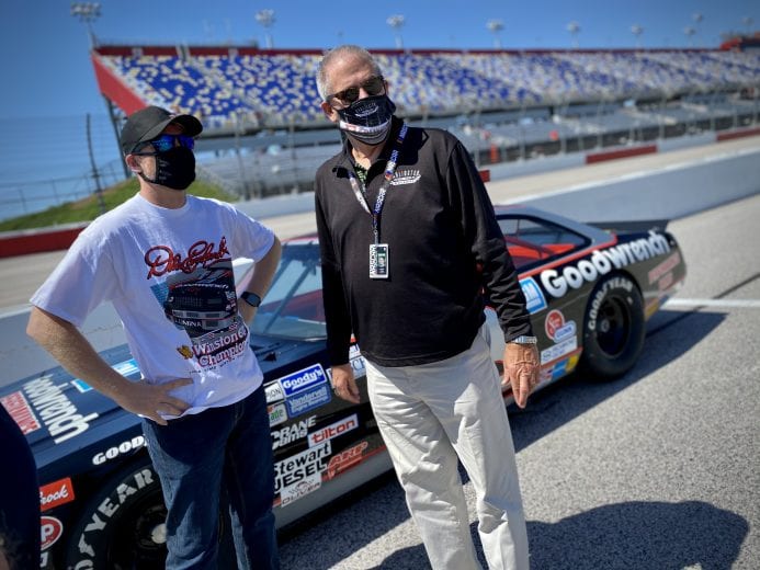 Dale Earnhardt's Chevy Nova at Darlington throwback weekend | NASCAR