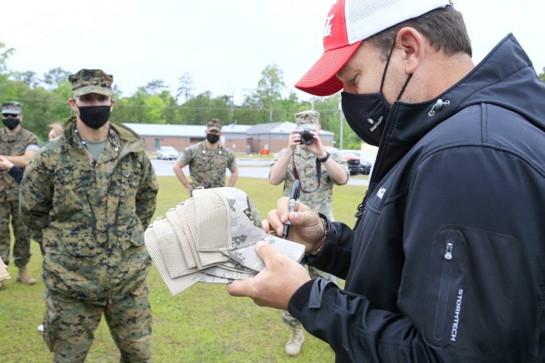 Mission 600: Ryan Newman spends day at Camp Lejeune | NASCAR