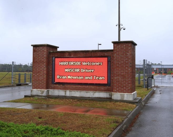 Mission 600: Ryan Newman spends day at Camp Lejeune | NASCAR