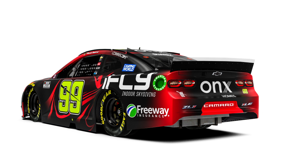 Trackhouse Racing No. 99 ONX Homes/iFly Chevrolet scheme | NASCAR