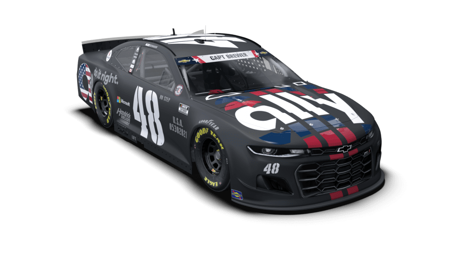 First look: Alex Bowman's Ally Patriotic No. 48 Chevrolet | NASCAR