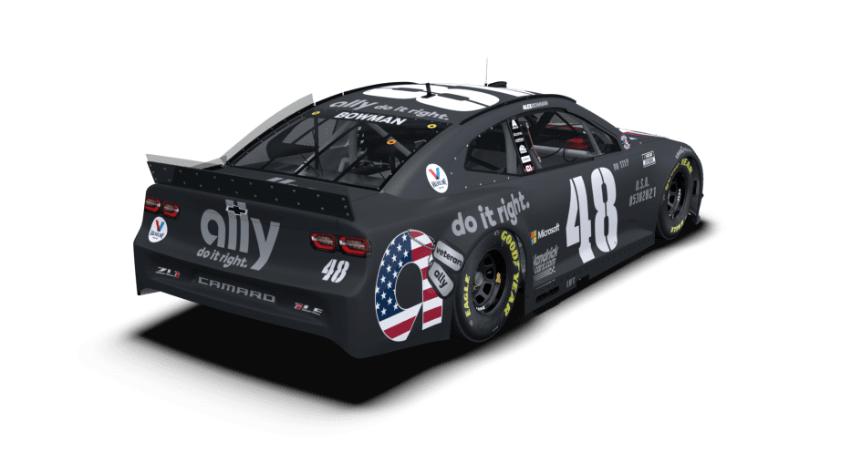 First look: Alex Bowman's Ally Patriotic No. 48 Chevrolet | NASCAR