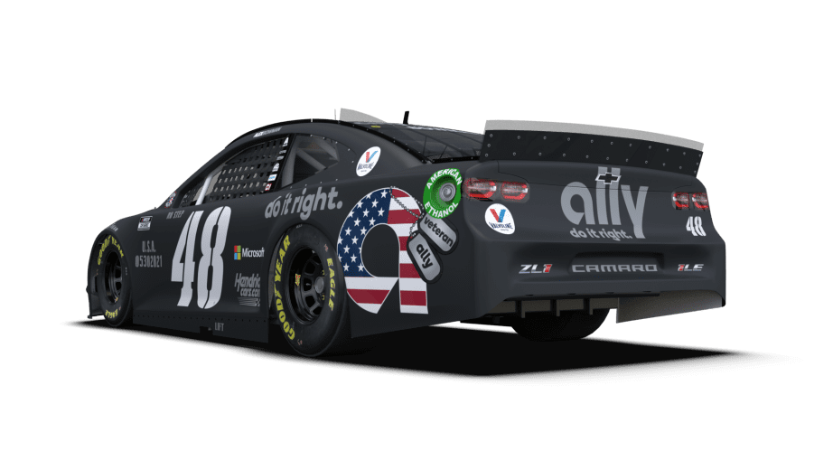 First Look Alex Bowman S Ally Patriotic No 48 Chevrolet Nascar