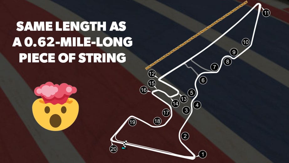Just how long is the COTA straightaway? A reference guide | NASCAR