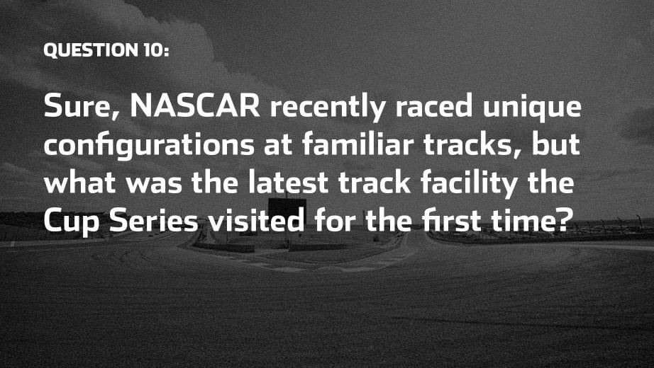 Race Day Trivia: Circuit of The Americas 2021 | NASCAR