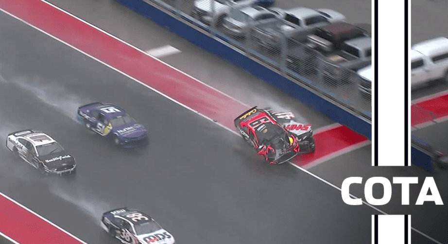 Cole Custer, Martin Truex Jr. collide at COTA | NASCAR