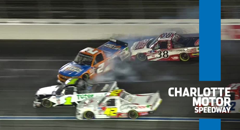 Sheldon Creed makes contact with Todd Gilliland; ends Creed's night