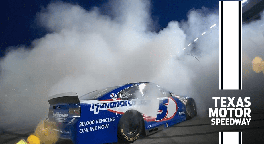 Money and tires to burn: Kyle Larson smokes out All-Star Race | NASCAR