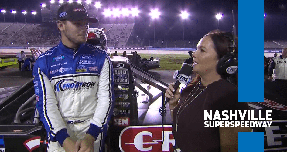 Todd Gilliland disappointed after second place at Nashville | NASCAR