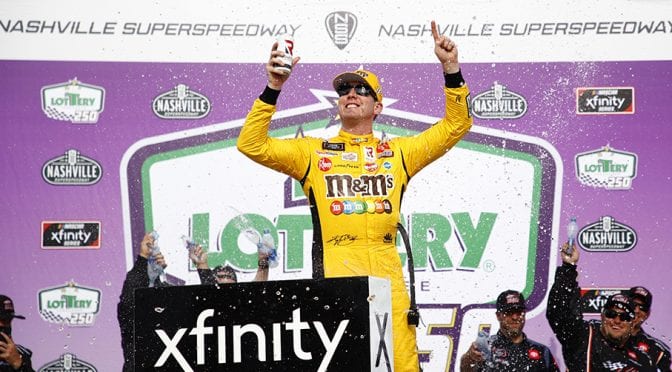 Comcast celebrates Kyle Busch's 100th Xfinity win | NASCAR
