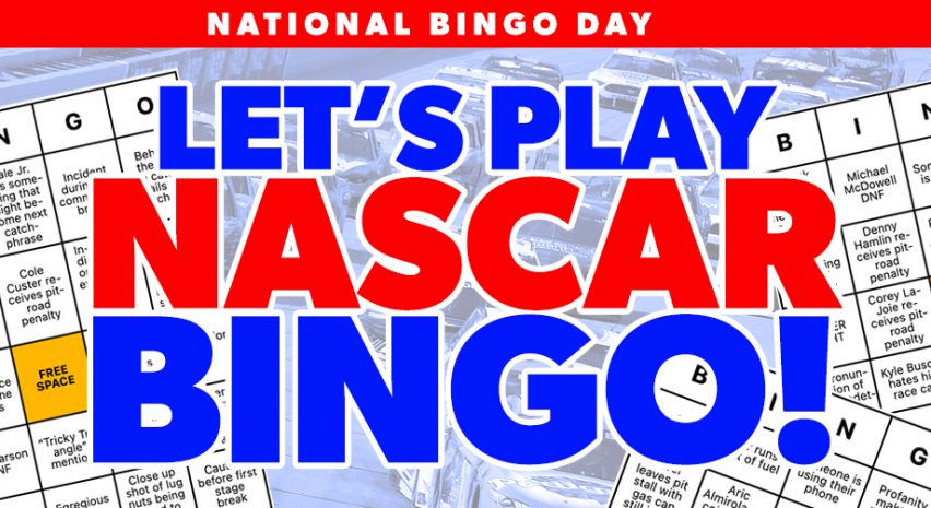 NASCAR Bingo generator for National Bingo Day | NASCAR