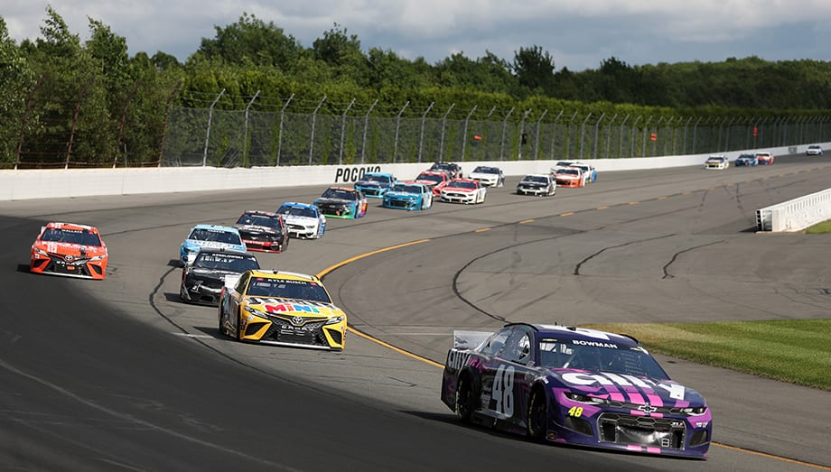 GEICO Restart Zone: Aggressive restarts win races at Pocono | NASCAR