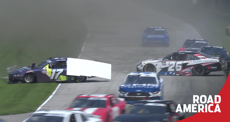 Chaos on late restart causes damage to frontrunners at Road America ...